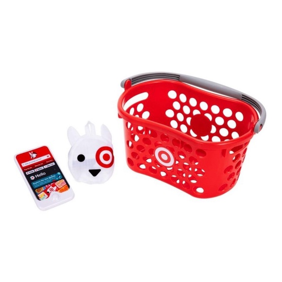 Target | Accessories | Viral Target Red Toy Shopping Basket So Cute ...